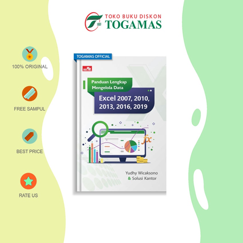 Jual Panduan Lengkap Mengelola Data Excel 2007, 2010, 2013, 2016, 2019 | Shopee Indonesia