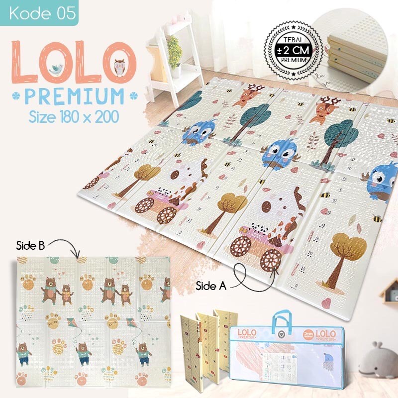 Jual PLAYMATE BAYI/PLAYMAT/PLAYMATE SIZE 180x200 TEBAL 2CM PREMIUM ...