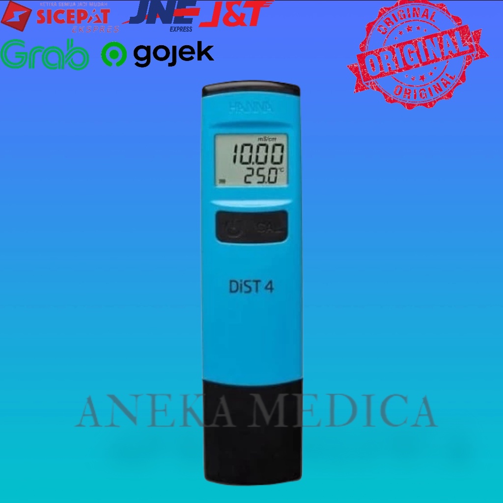 Jual TDS meter hanna instruments HI98304 dist 4 EC tester | Shopee ...