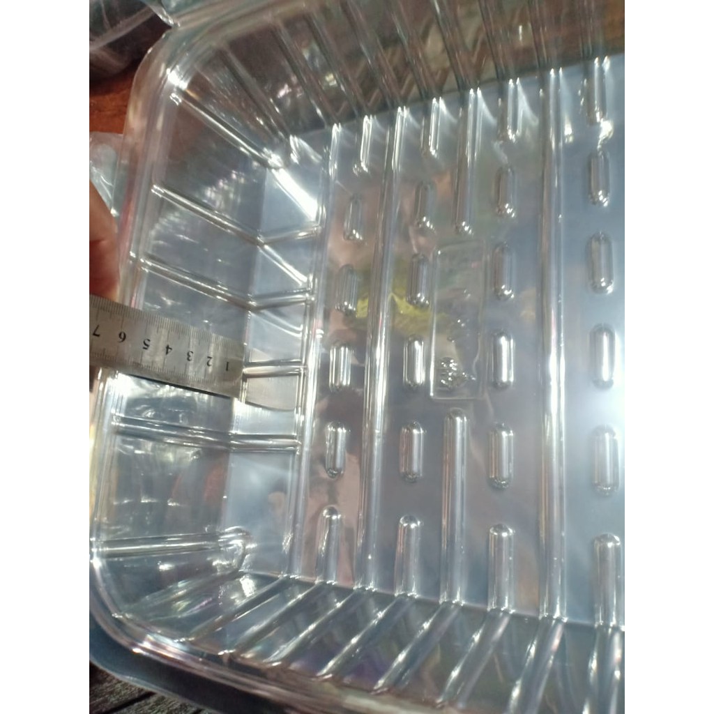 Jual Plastik mika kue ukuran 1 A jumbo / mika kotak besar 24 X 24 / box ...