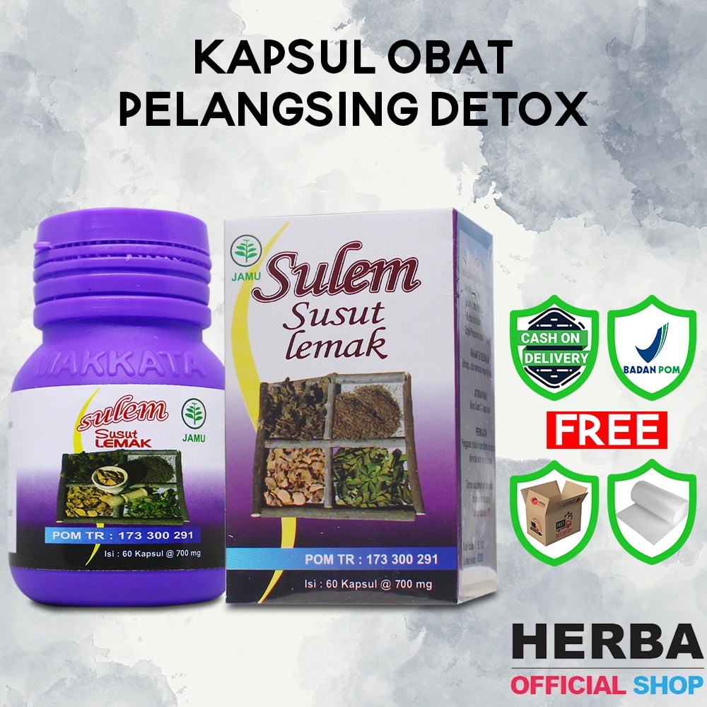 Jual OBAT DIET PELUNTUR LEMAK Pengecil Perut Buncit Sulem Susut Lemak ...