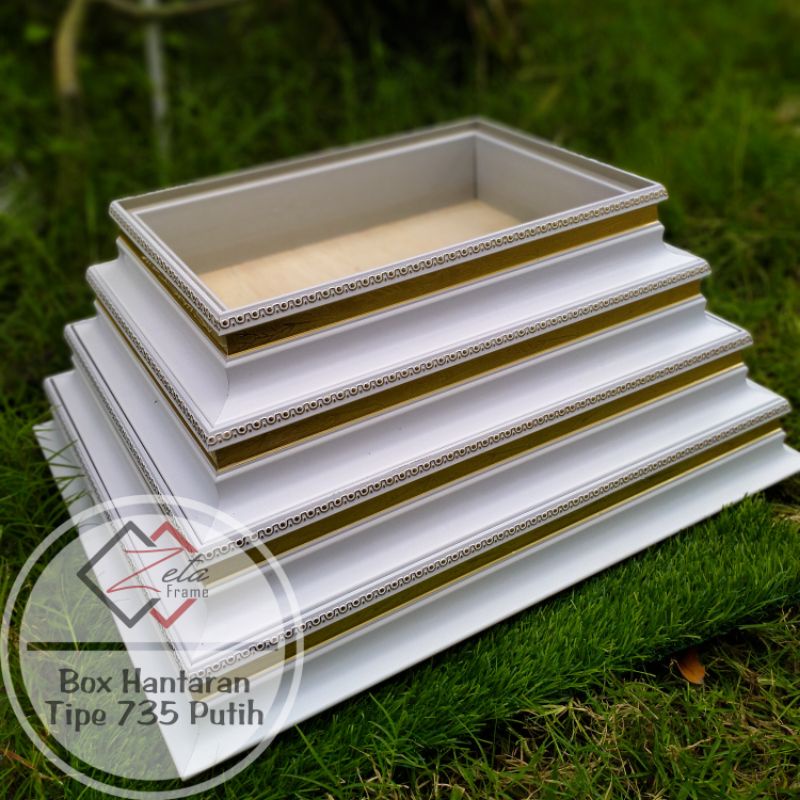 Jual Tipe 735 picasso Kotak hantaran 1 set isi 4 - kotak seserahan ...