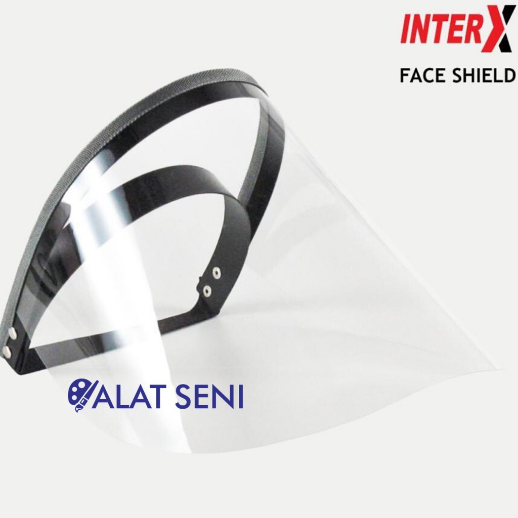Jual Face Shield InterX Model 1 (tanpatutup) | Shopee Indonesia