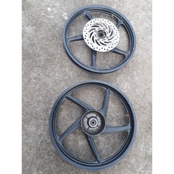 Jual velg pelek roda racing belakang tromol supra125 old supra125fi ...