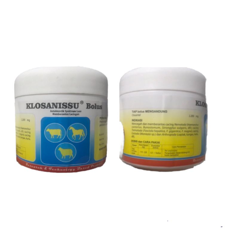Jual ISSU / Klosanissu 1 Bolus / Mencegah & Mengobati Endoparasit ...