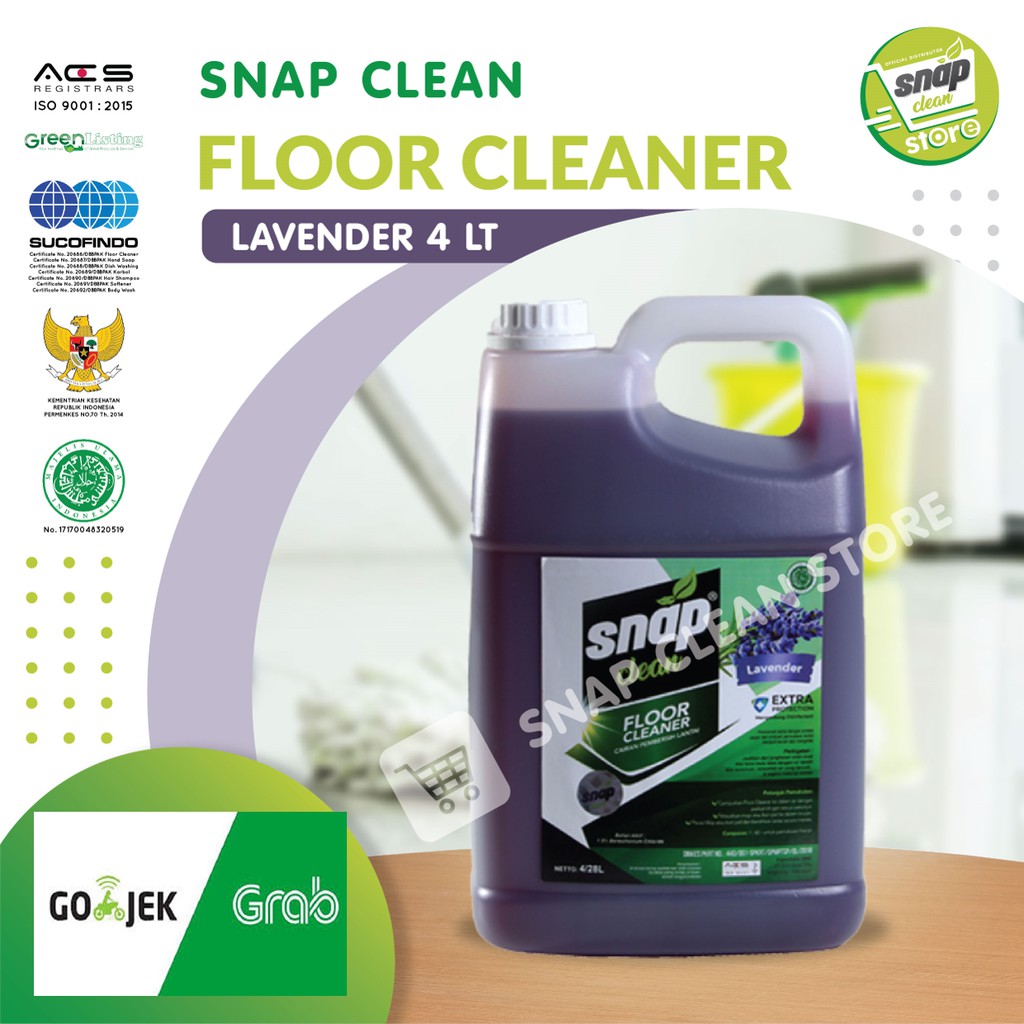 Jual Snap Clean - Floor Cleaner (Sabun Pembersih Lantai) [Khusus Instan ...