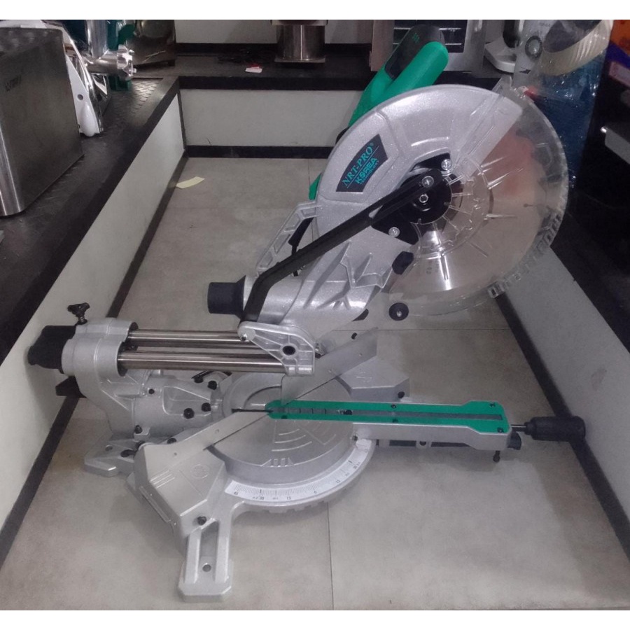 Jual NRT PRO Miter Saw Sliding 10 Inch Potong Aluminium MS1055HD Mitter Saw NRT-PRO | Shopee ...