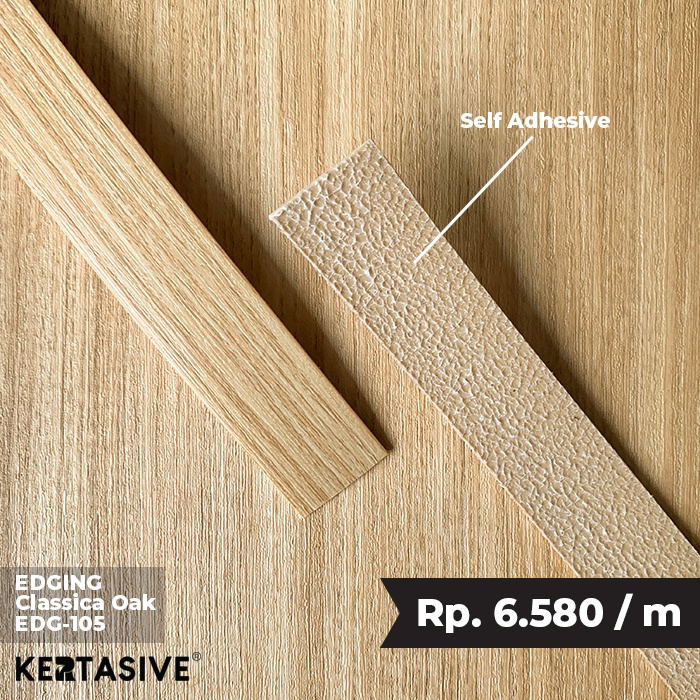 Jual EDGING CLASSICA OAKX 10 METER - PVC INTERIOR EDGING KERTASIVE ...