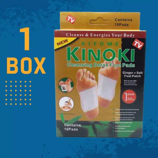 Jual Kinoki Gold 1 Box (Isi 10 Lembar) Original | Shopee Indonesia