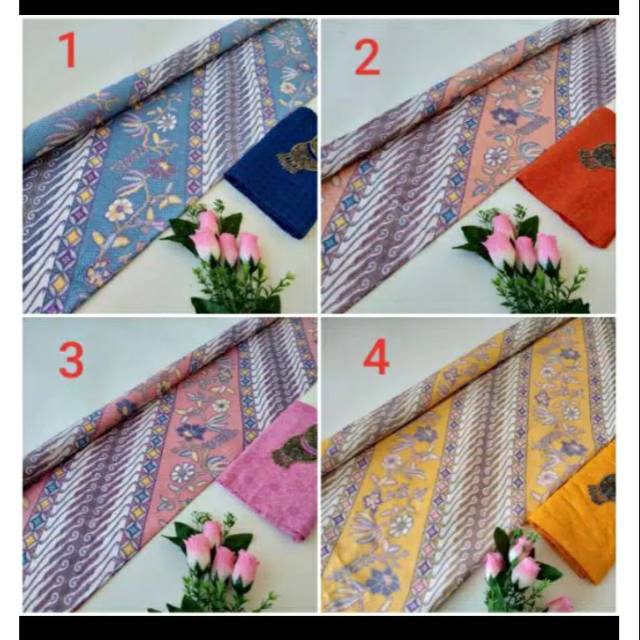 Jual Kain Batik Jarik Sogan Hitam Manis Primis Keren Seragam Bridesmaid ...