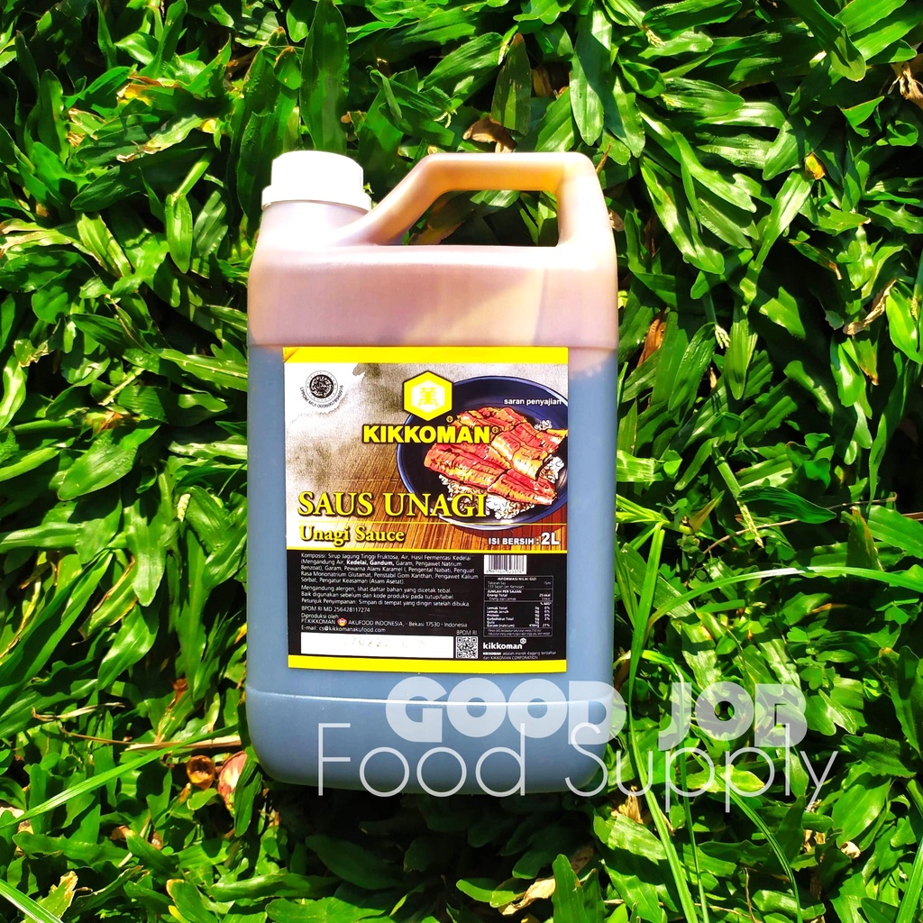 Jual KIKKOMAN Saos Unagi 2 Liter Halal - Unagi Sauce Halal Jerigen ...