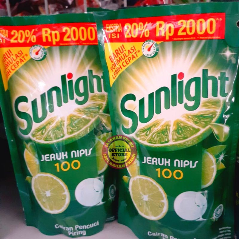 Jual Sunlight 100 Jeruk Nipis 105ml | Shopee Indonesia