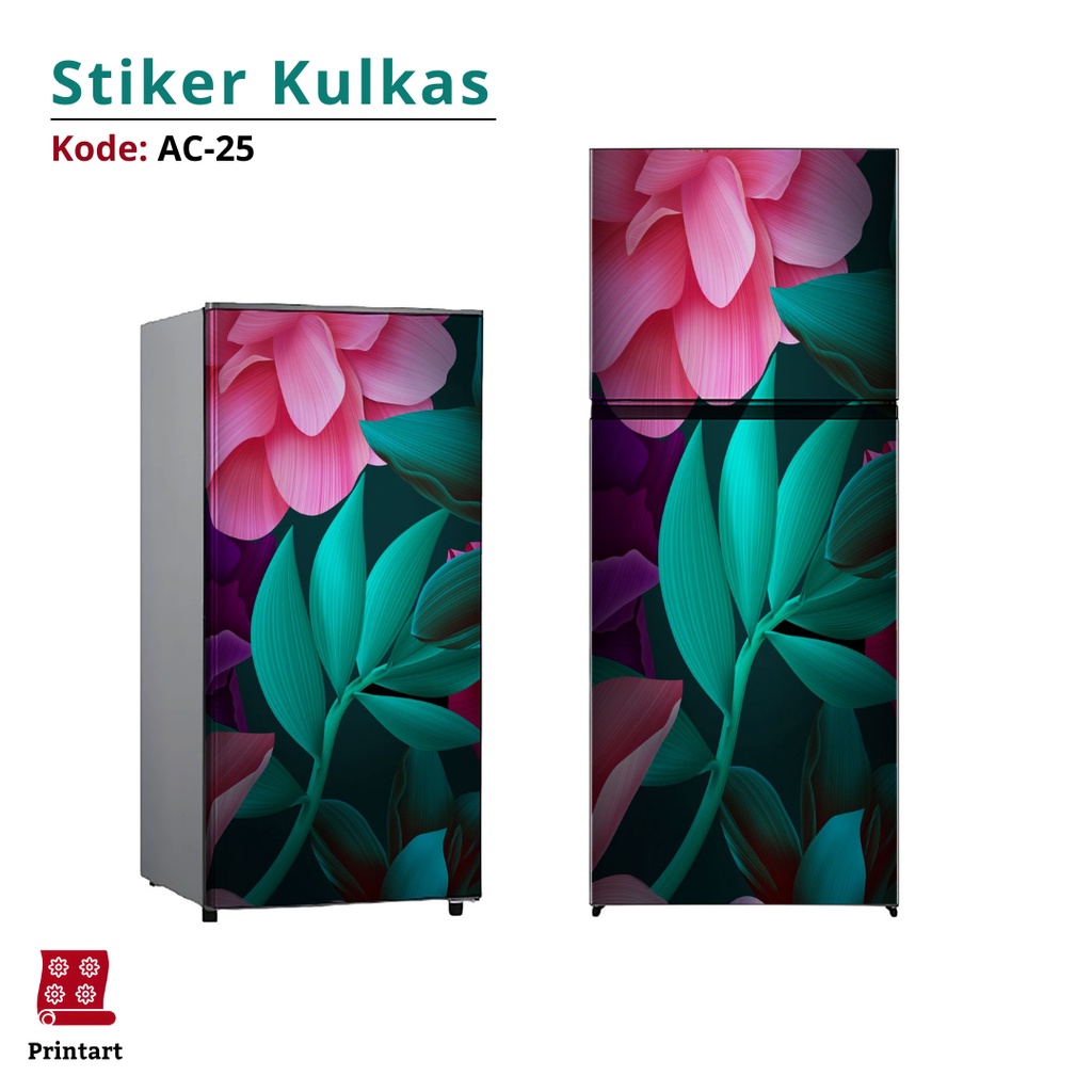 Jual Stiker kulkas 1 pintu dan Stiker Kulkas 2 pintu Aesthetic Kode AC ...
