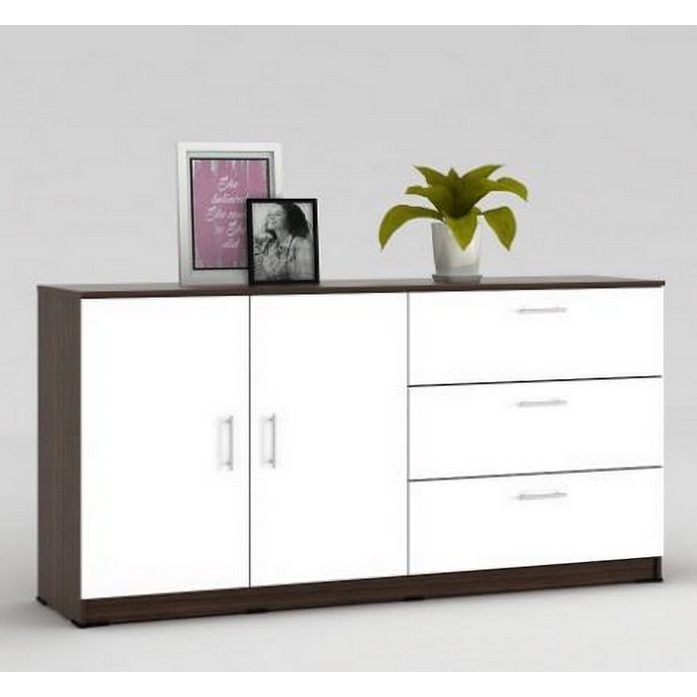 Jual Lemari Bufet Multifungsi Alba SB kayu natural minimalis buffet ...