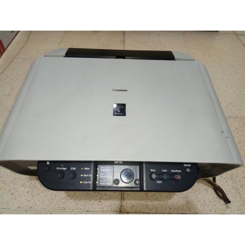 Jual PRINTER BEKAS CANON PIXMA MP145 ALL IN ONE - SCAN - FOTOCOPY ...