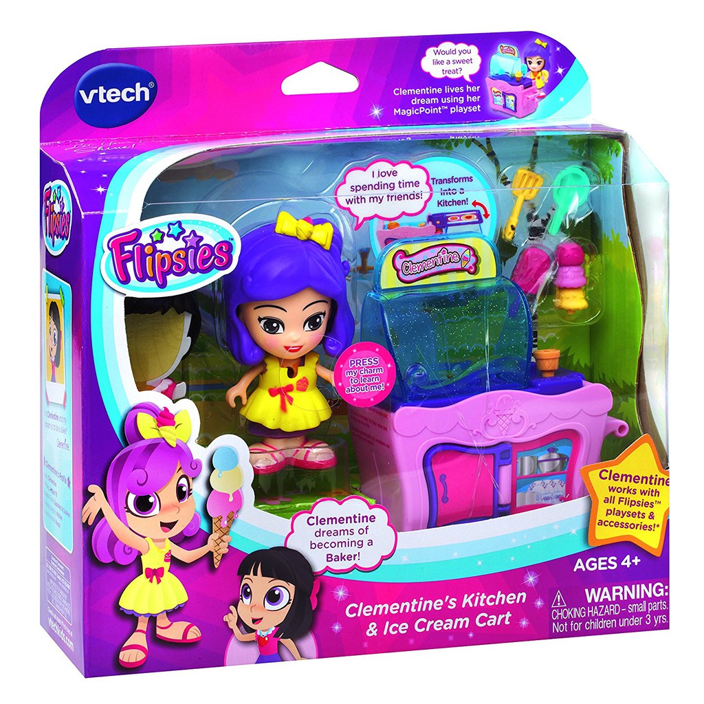 Jual Vtech - Flipsies - Clementine Kitchen & Ice Cream / 80-159503 ...