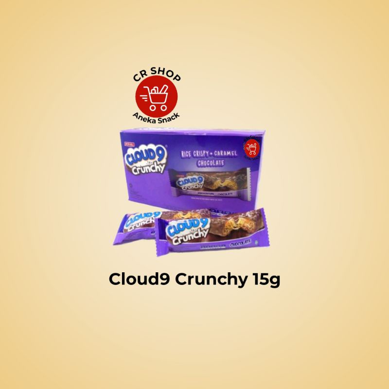 Jual PROMO!!! Cloud9 Crunchy @15g (1box=24pcs) | Shopee Indonesia