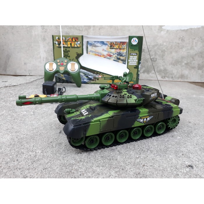 Jual RC Tank Leopard / War Tank / RC Tank TNI AD / Remote & Radio ...