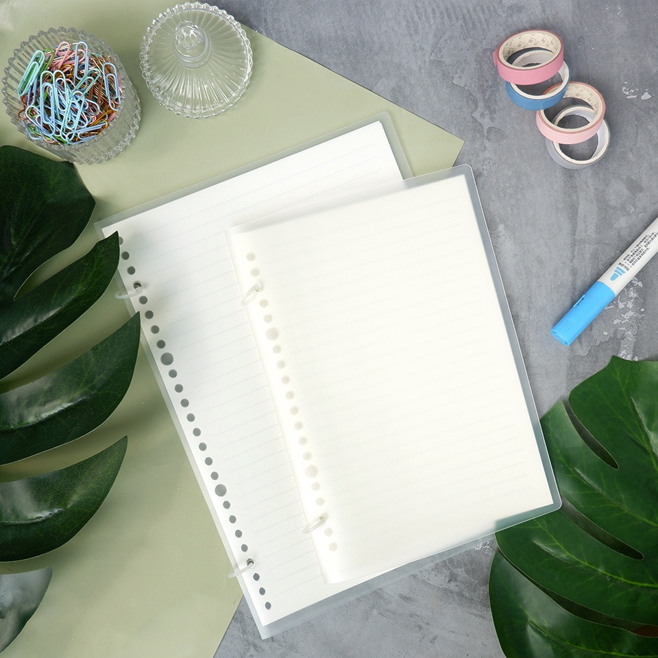 Jual Dual Tie Slim Binder Notebook A5 Buku Spiral 20 Lembar Ruled Lucu ...