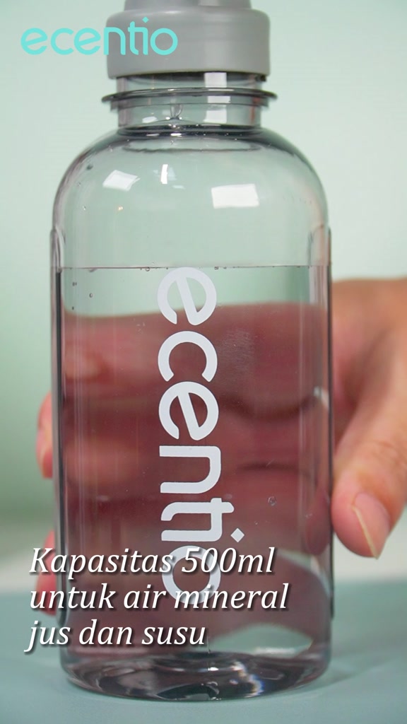 Jual ecentio Botol Minum 500ml Botol Air olahraga Sporty water bottle ...