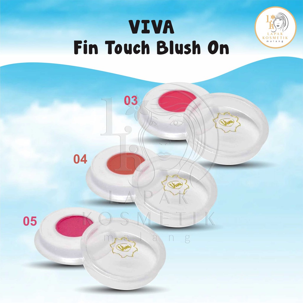 Jual VIVA FIN TOUCH | FACE FINISHING TOUCH VIVA BLUSH ON VIVA (2gr ...