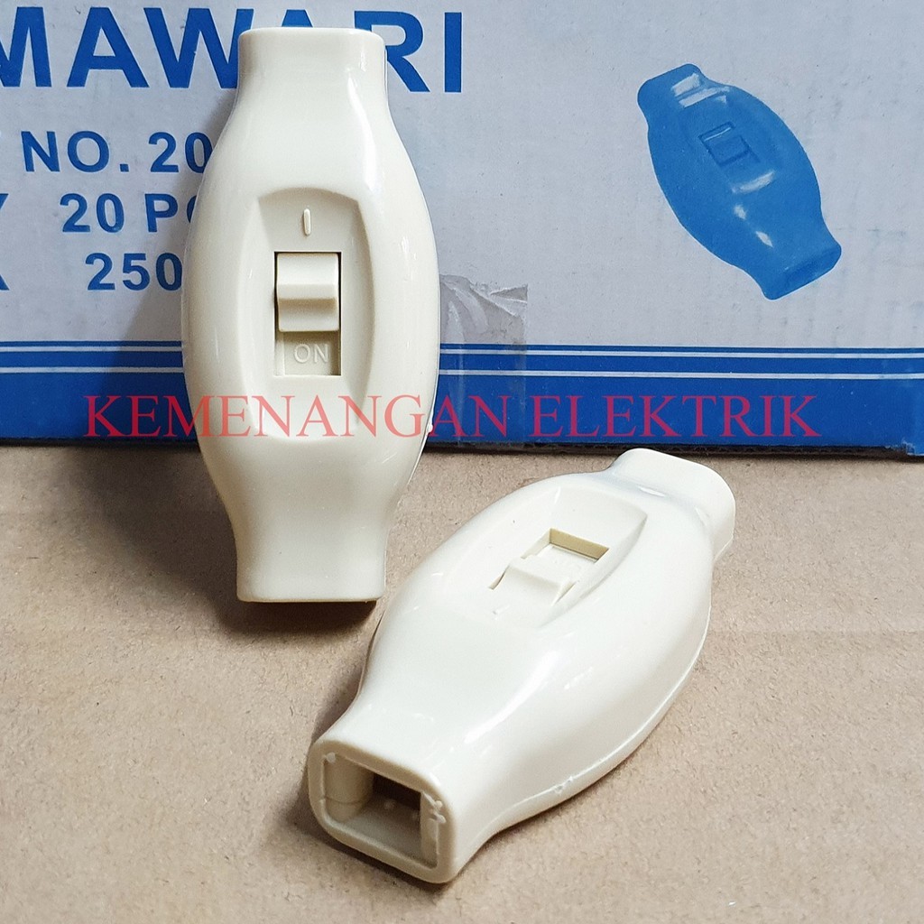 Jual SAKLAR GANTUNG HIMAWARI JAPAN 10A 250V / SAKELAR GANTUNG ON OFF ...