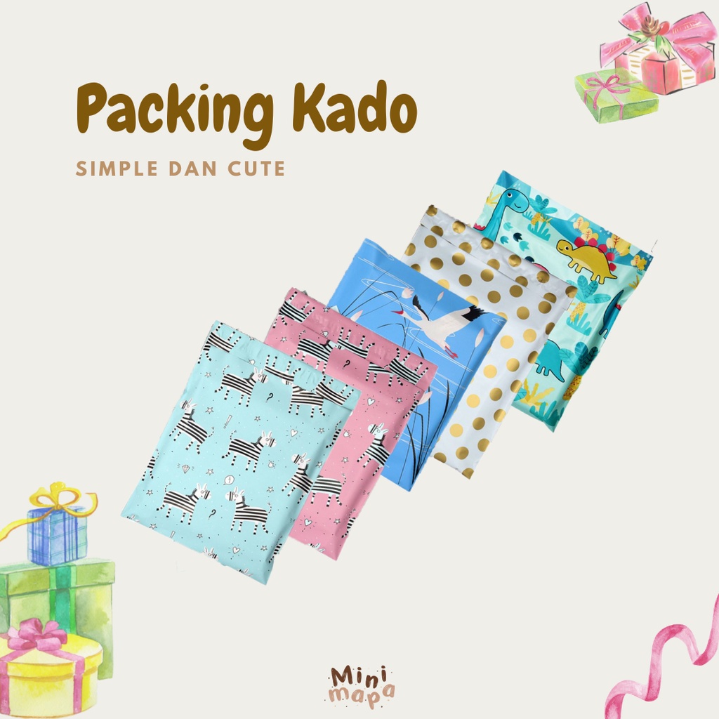 Jual MINIMAPA - Packing kado tambahan (polymailer) | Shopee Indonesia
