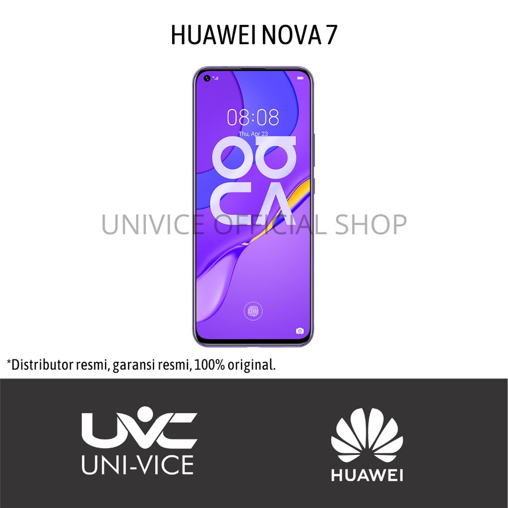 Jual HUAWEI NOVA 7 KIRIN 985 5G SoC | 8GB RAM 256GB ROM | Garansi Resmi | Shopee Indonesia