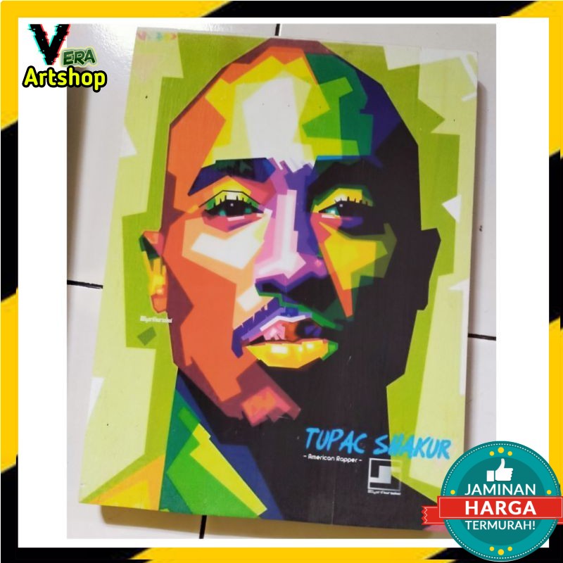 Jual Lukisan Vector TUPAC | Shopee Indonesia