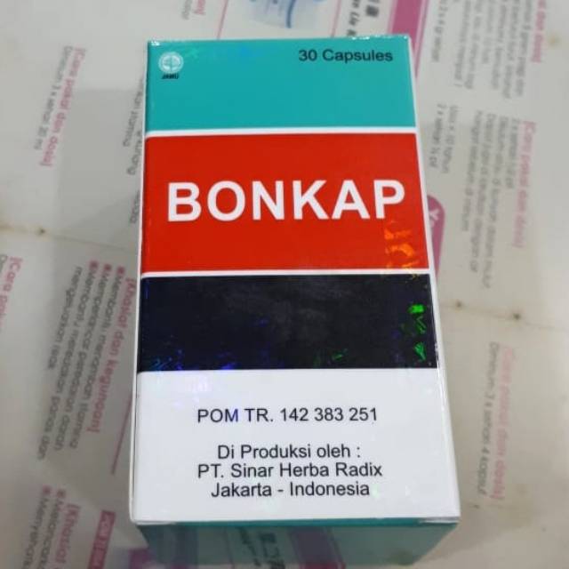 Jual BONKAP CAPSULE obat untuk nyeri sendi dan patah tulang herbal ...