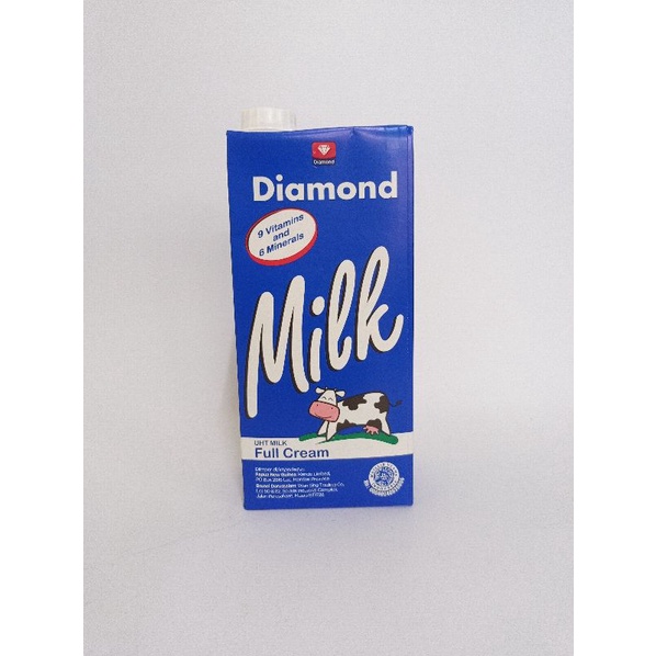 Jual DIAMOND UHT PLAIN 1L | Shopee Indonesia