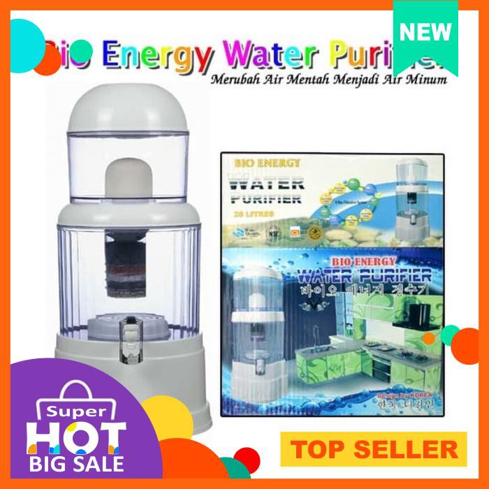 Jual New Bio Energy Mineral Water Pot Purifier 15 Litres Alat Penyaring ...