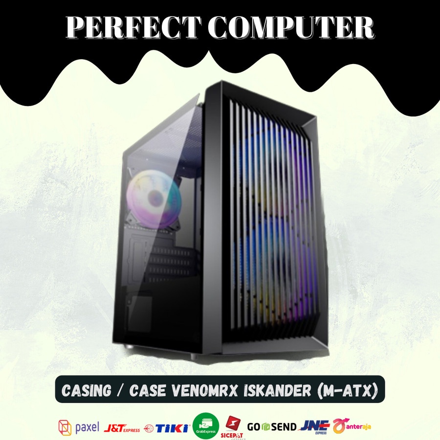 Jual Casing Computer Case VenomRX Iskander (m-ATX) | Shopee Indonesia