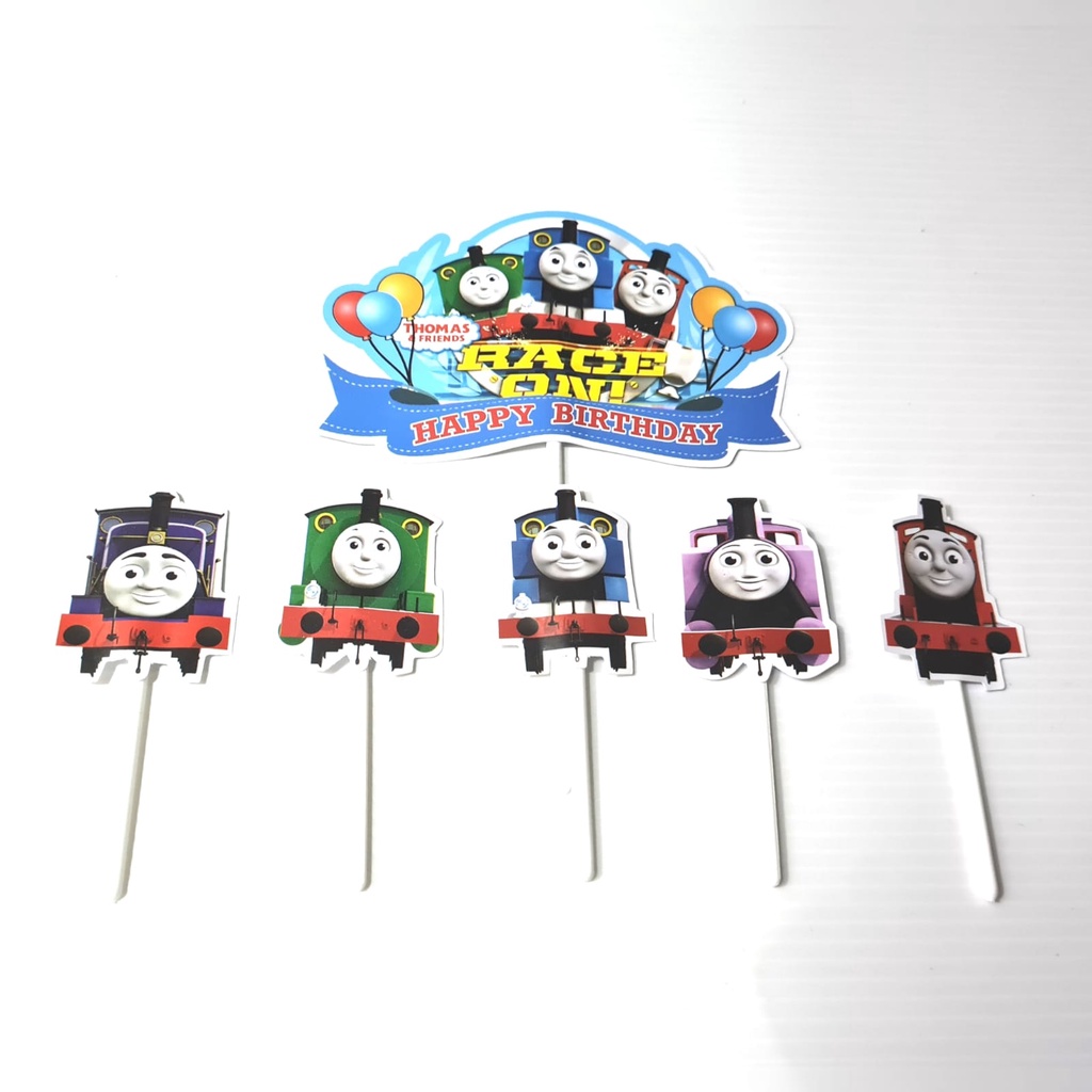 Jual Topper Cake THOMAS FRIENDS Isi 6 Pcs | Shopee Indonesia