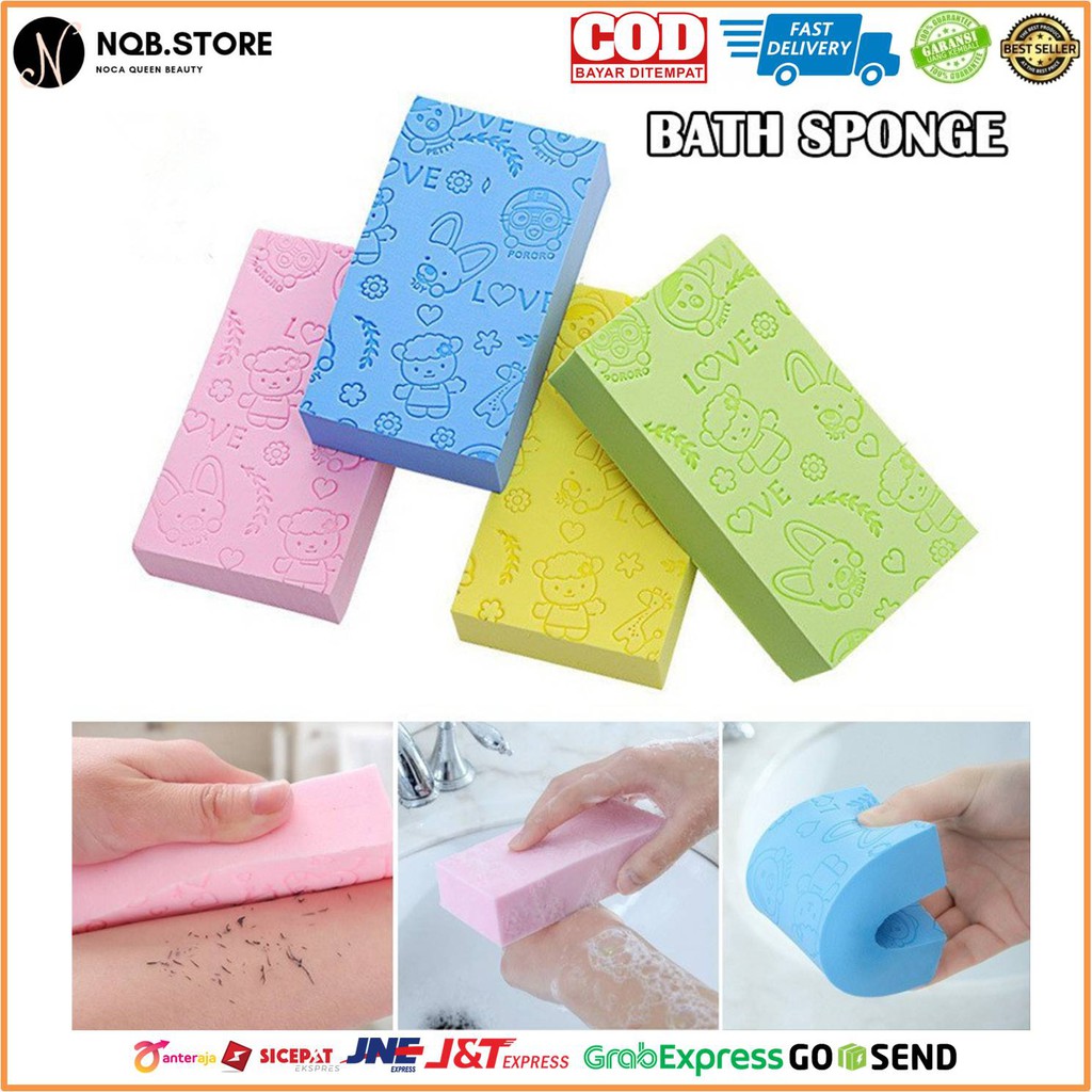 Jual NQB - Spon DAKI - Sponge Busa PVA Spons - Spong Mandi Pengangkat ...
