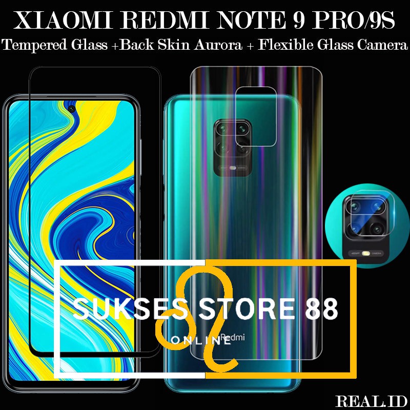 Jual XIAOMI REDMI NOTE 9 PRO Temper Glass Tempered Anti Gores Layar ...