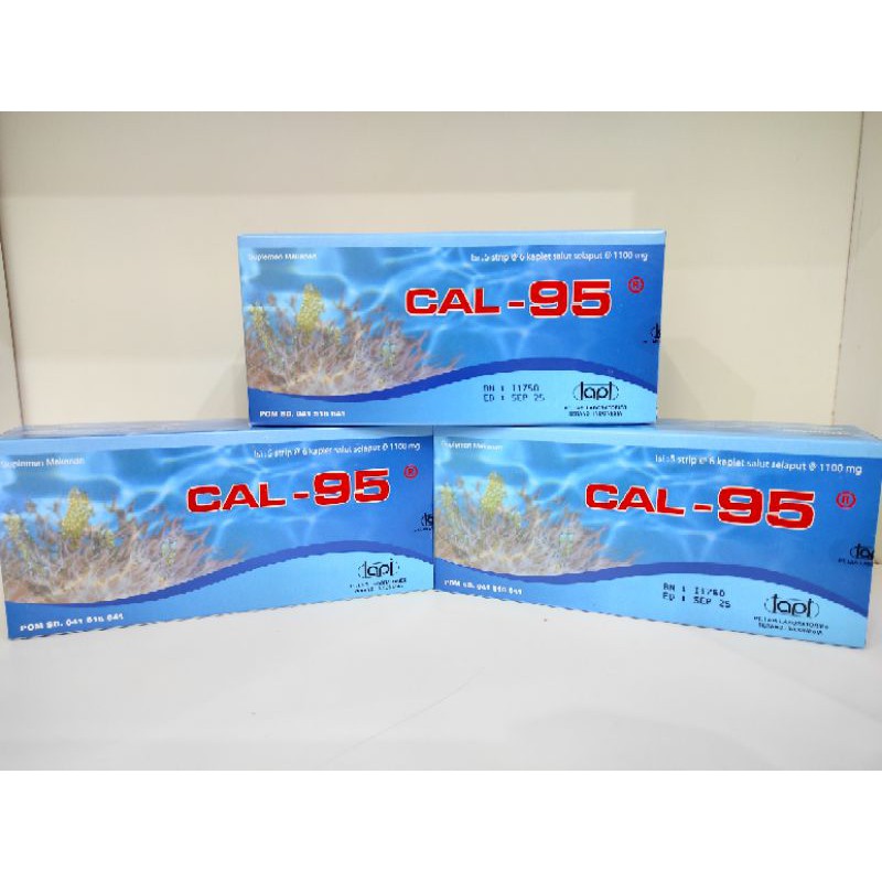 Jual Cal-95 Strip Isi 6 Tablet | Shopee Indonesia