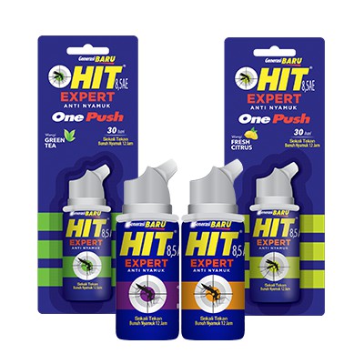 Jual Hit Expert One Push 30 Hari 10ml ( Green Tea / Orange / Lily ...