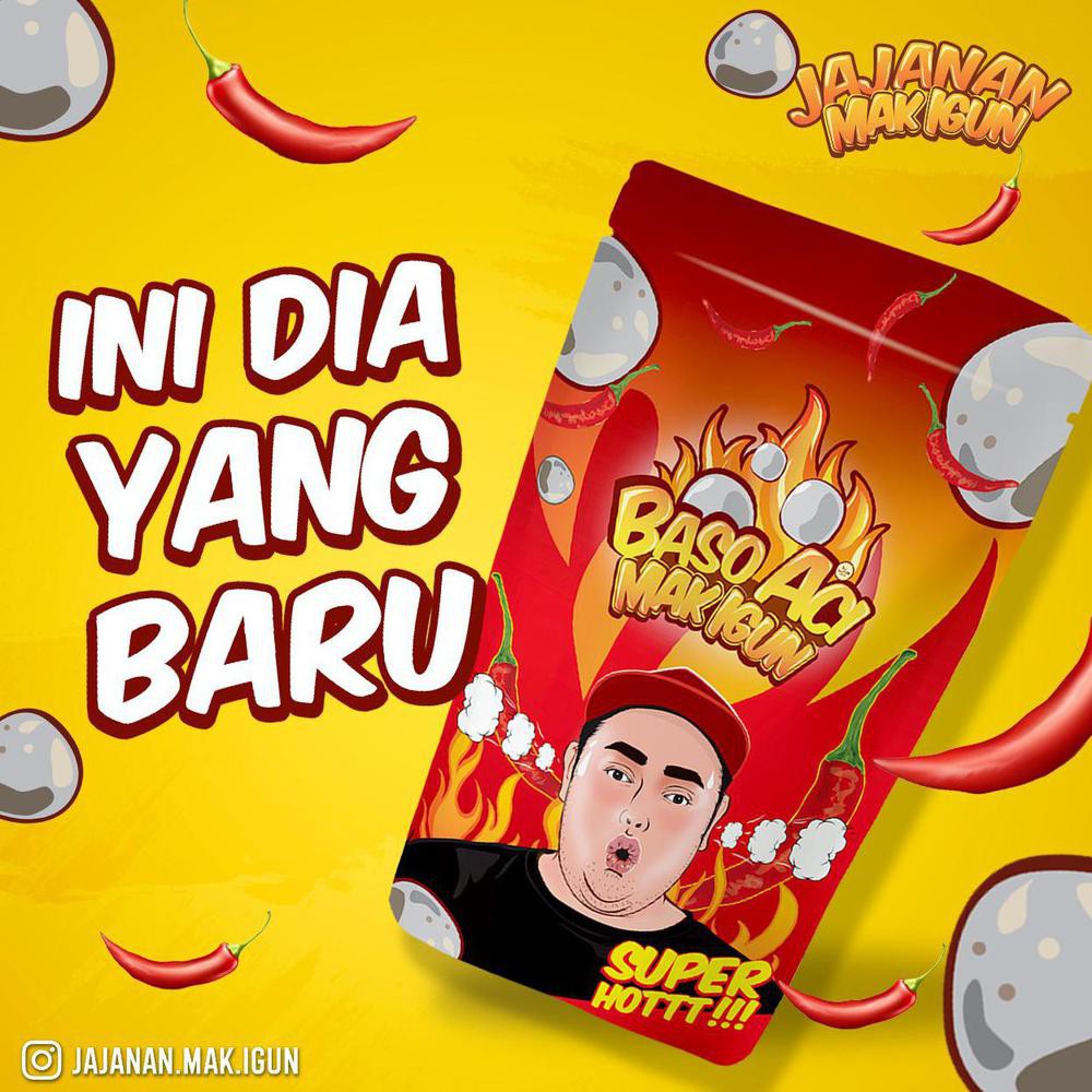 Jual Best Seller Baso Aci Mak Igun Viral Original Punya Ivan Gunawan ...