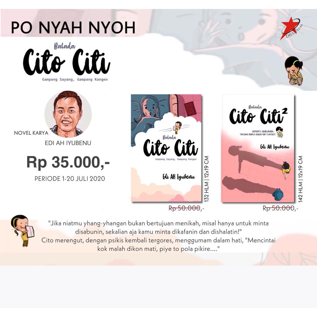 Jual Buku Balada Cito Citi Lengkap - DIVA Press | Shopee Indonesia