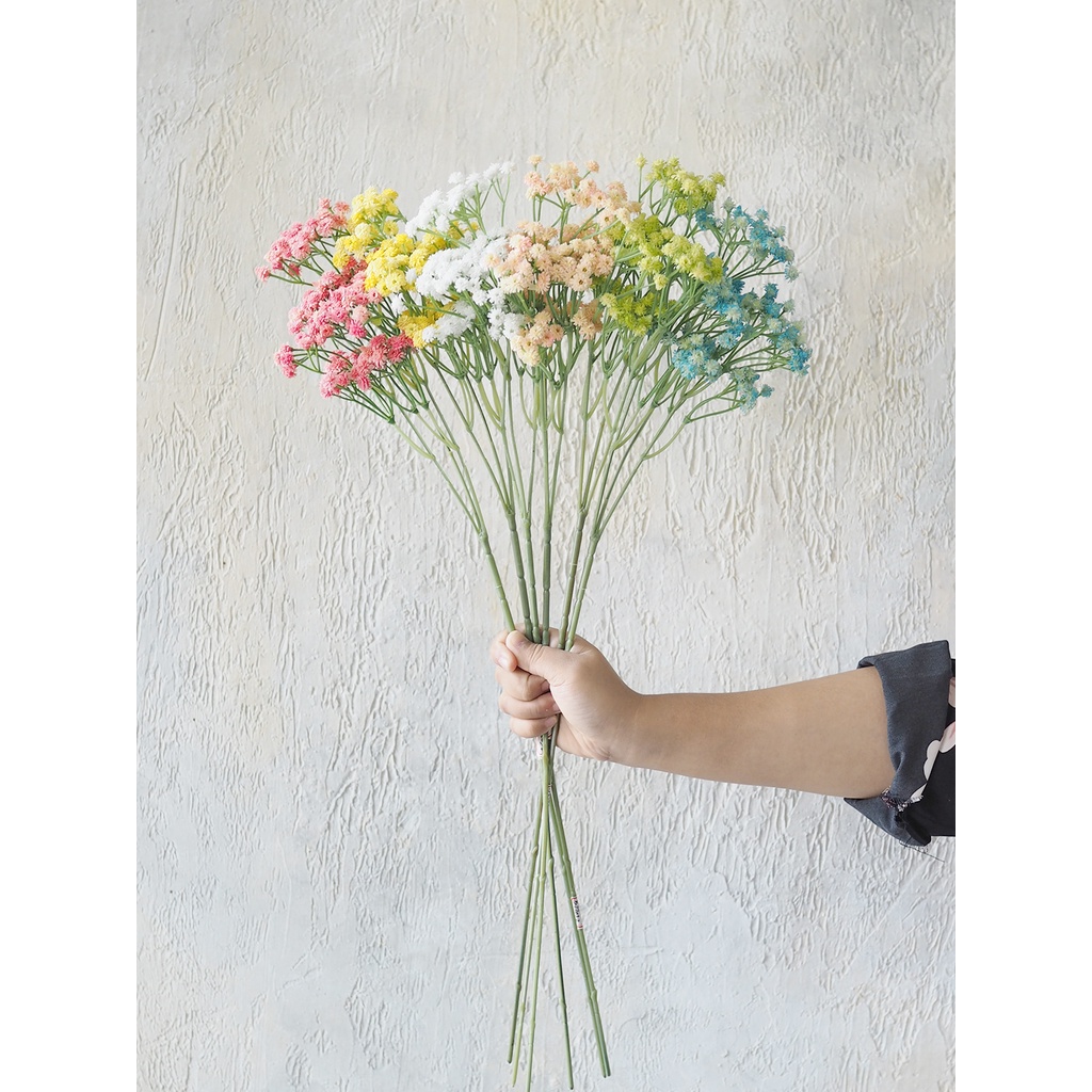 Jual Bunga Artificial Baby Breath Latex Tangkai Panjang (B22032 ...