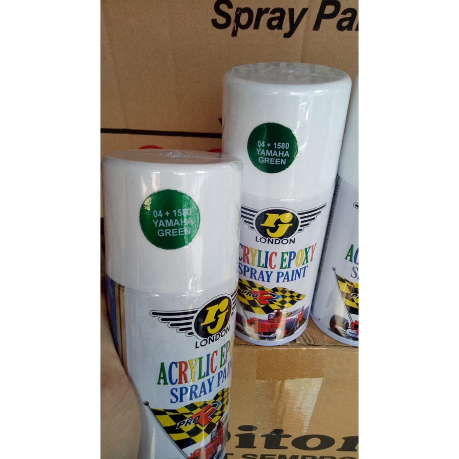 Jual 1. cat semprot pilox pylox RJ 300CC redi semua metallic black 1139 ...