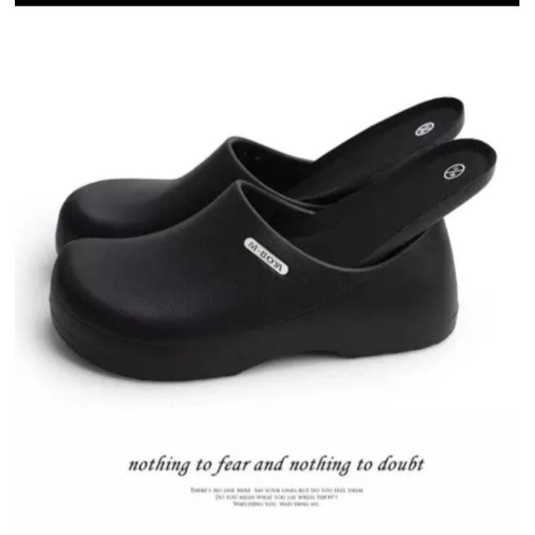 Jual CHEF SHOES MBOYA ORIGINAL-SEPATU DAPUR ANTI LICIN-safety shoes ...