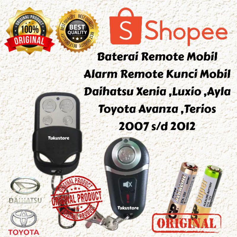 Jual Battery Remote Mobil AVANZA ,AYLA ,TERIOS ,LUXIO ,XENIA Baterai ...