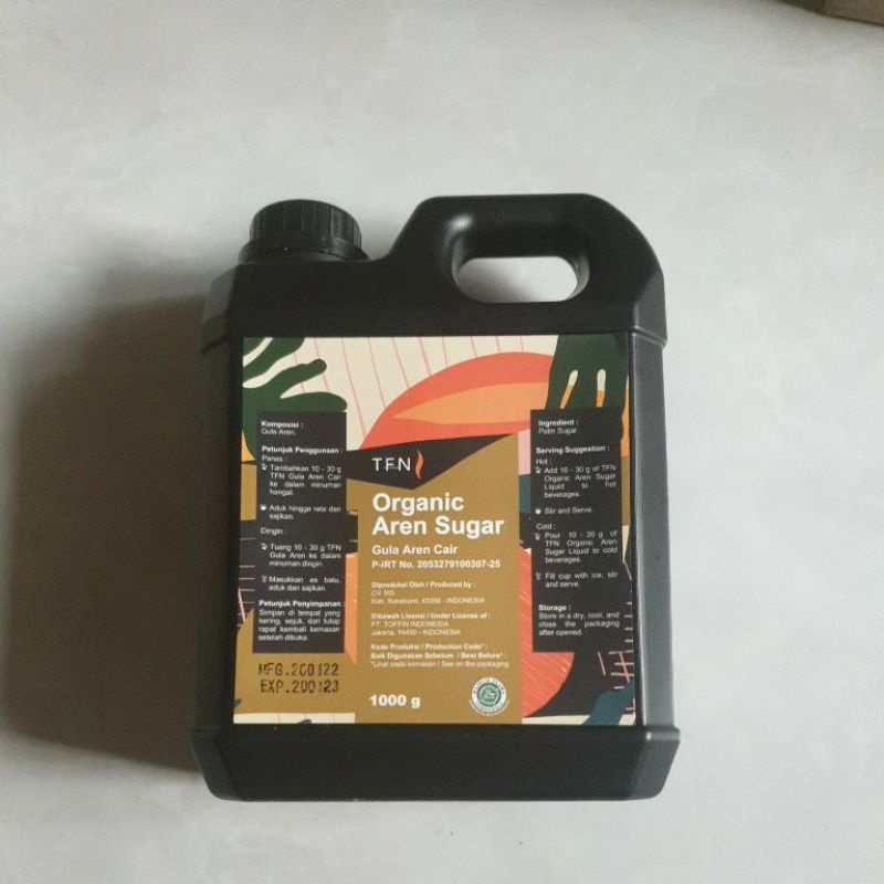 Jual Toffin Gula Aren Cair 1000 ML | Shopee Indonesia