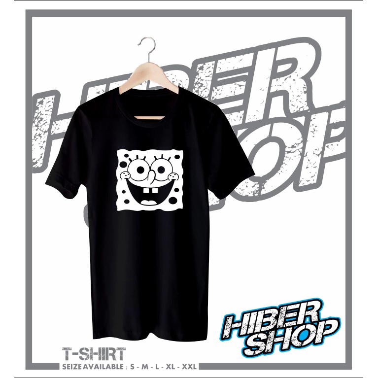 Jual KAOS BAJU SPONGEBOB SQUAREPANTS KAOS KARTUN NICKELODEON SQUIDWARD ...
