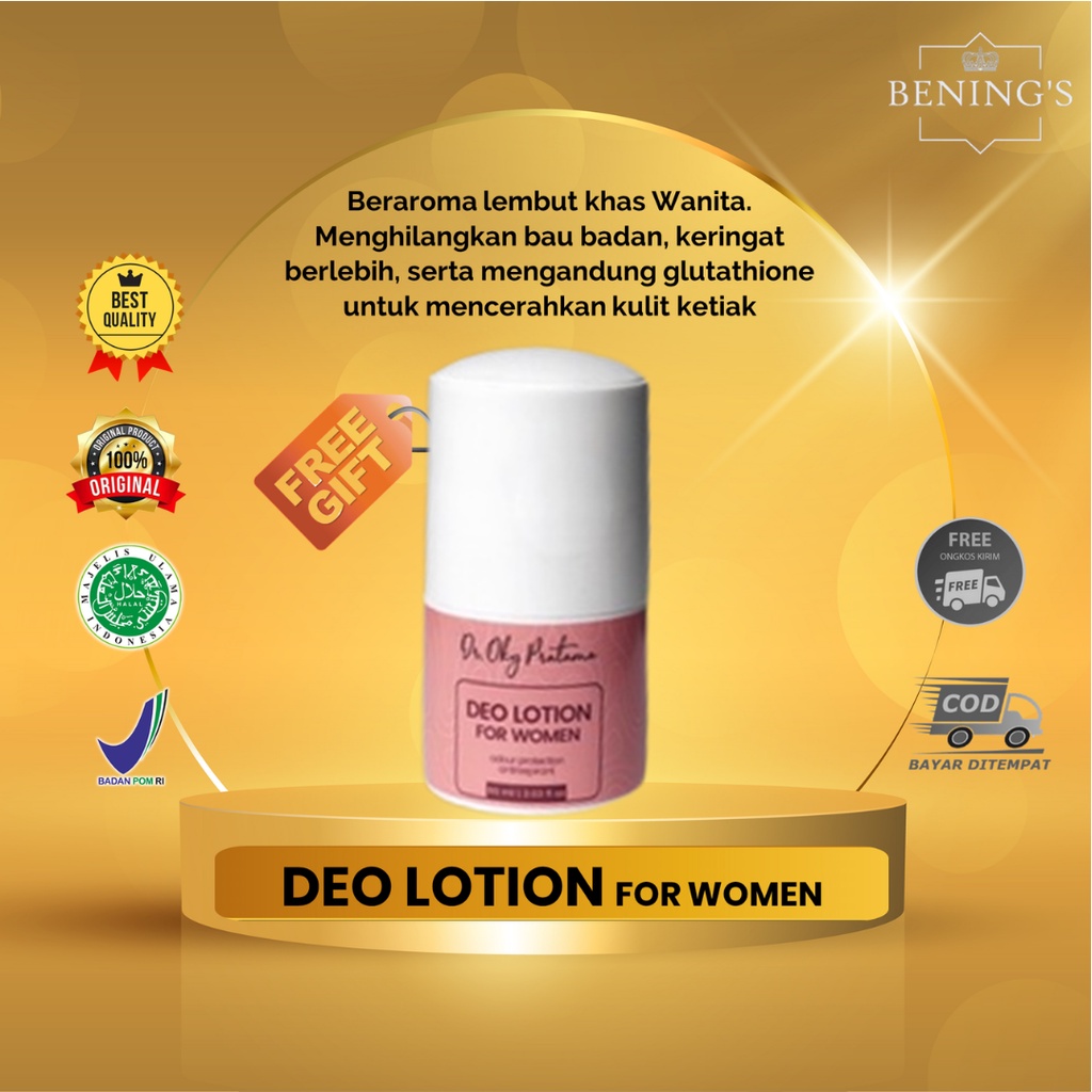 Jual Deo Lotion For Woman Benings Skincare Dr Oky Pratama Benings Clinic / Bening's Indonesia ...