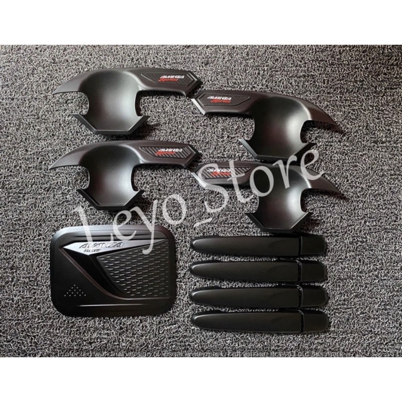 Jual ALL NEW AVANZA 2012 2020 2021 PAKET MANGKOK OUTER HANDLE TANK COVER HITAM BLACK DOP VELOZ ...