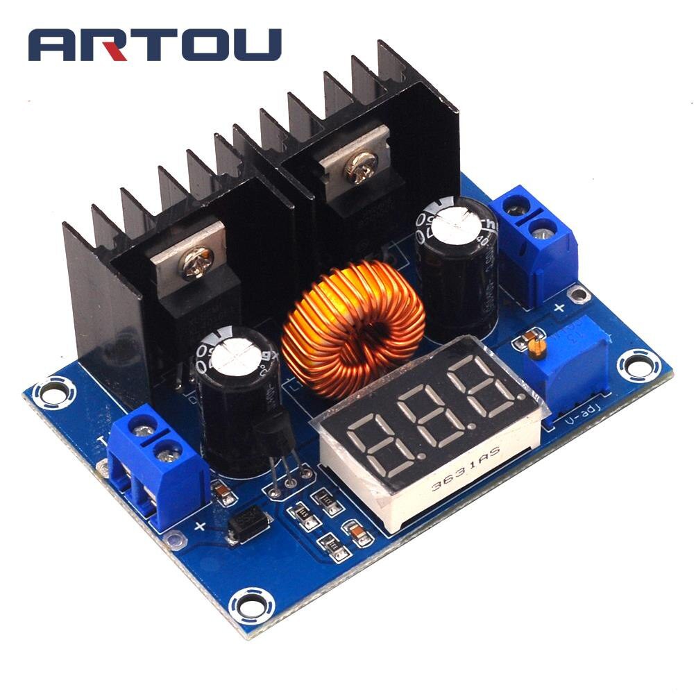 Jual XL4016 Adjustable Step Down 8A DC Converter Display Modul Voltage ...