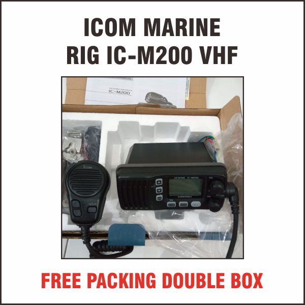 Jual RIG Icom Marine IC M200 IC-M200 VHF Radio Komunikasi HT Icom Mobil ...